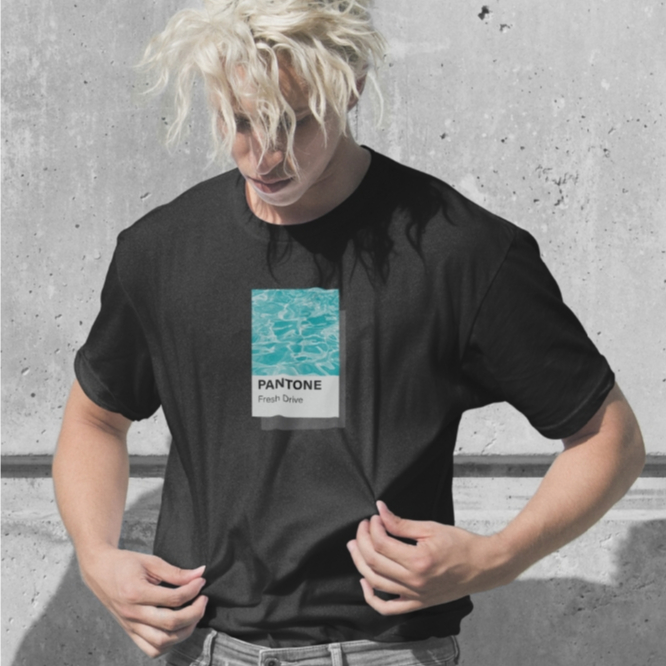 Pantone T-Shirt Black | Shopee Philippines
