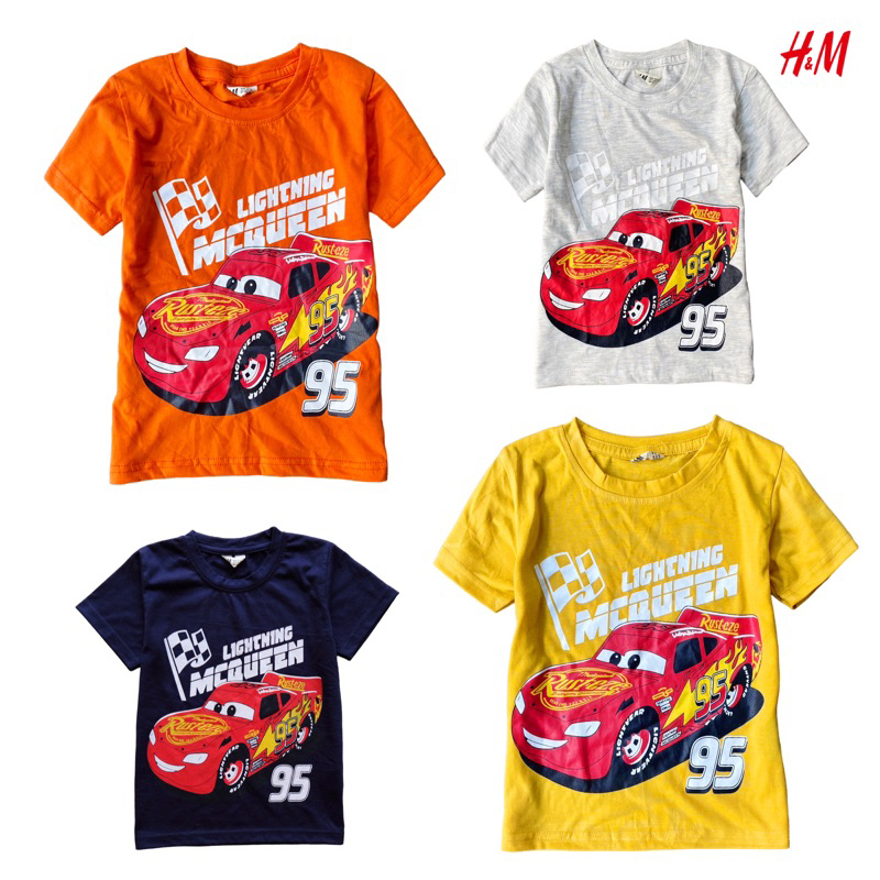 Destination Store Available!!Children's T-Shirt Label Work Mcqueen ...