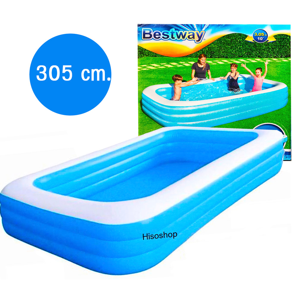 Best Way Inflatable Swimming Pool size 305 cm Large Genuine Copyright ...