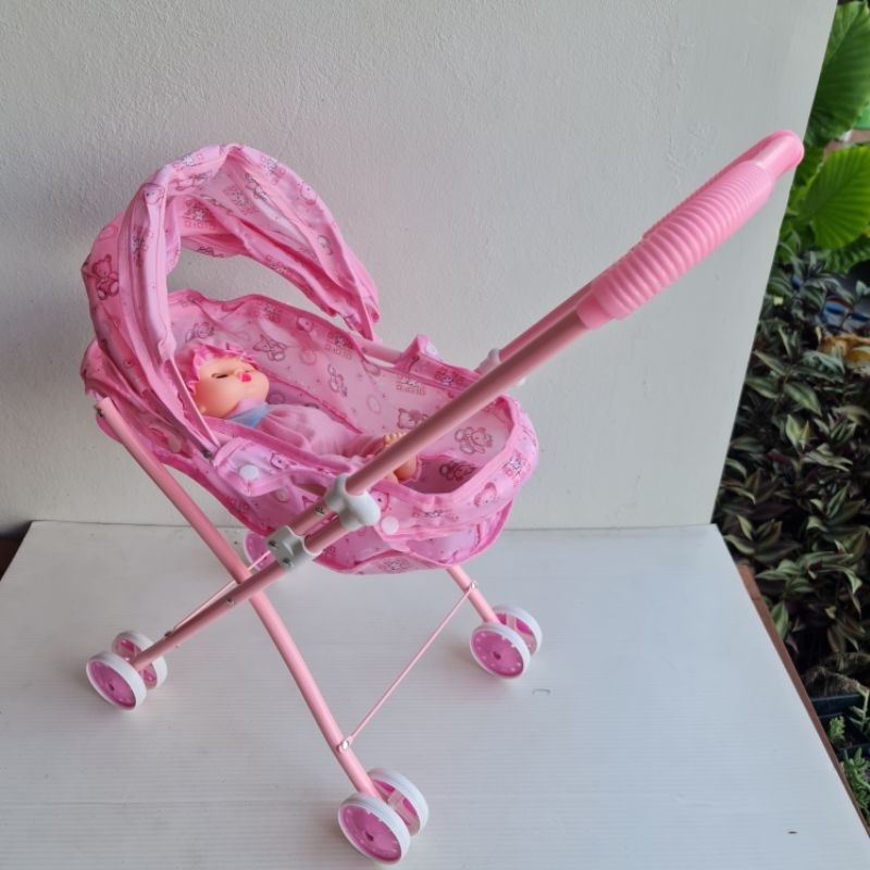 Big Doll Cart Toy Peting Toys Baby | Shopee Philippines