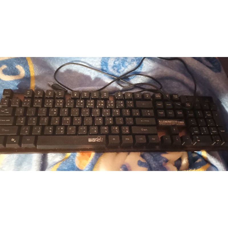 Illuminated signo KB-712 Keyboard Used In Good Condition. | Shopee ...
