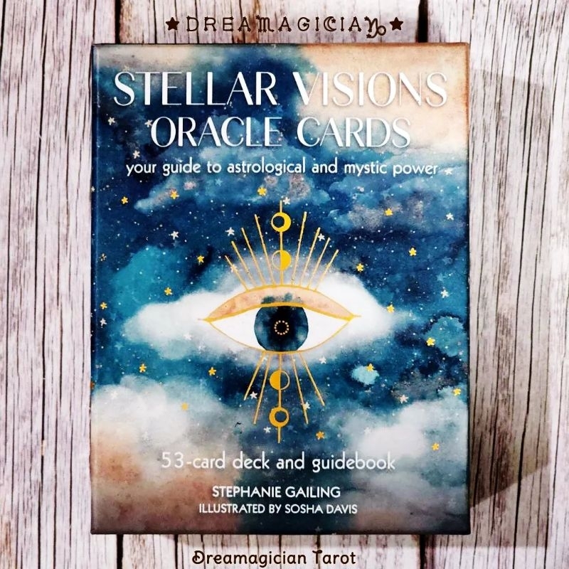 Stellar Visions Oracle Cards Universal Astrology Real Playing Gypsy