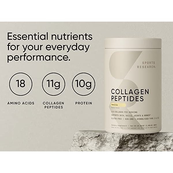 *Collagen Peptides Hydrolyzed Type I & III Collagen Protein Supplement ...