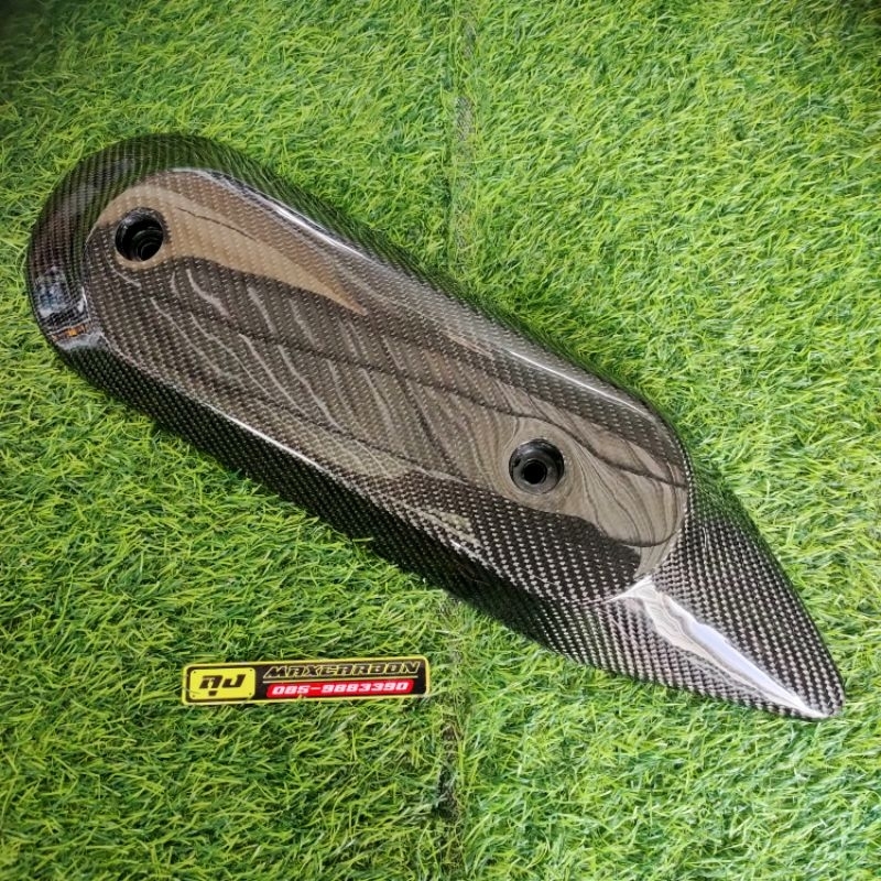 Fazzio Pipe Cover Heat Shield Real Carbon Uncle Mag | Shopee Philippines