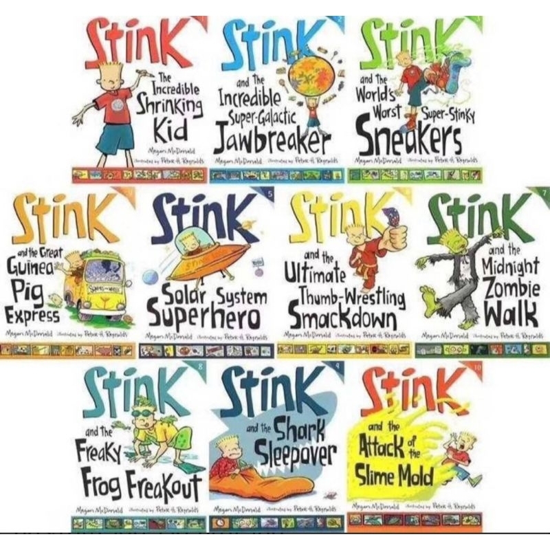 10 Stink Books Set English For Children | Shopee Philippines