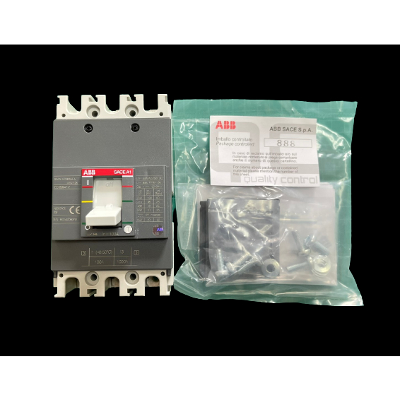 ABB 1SDA066731R1 Moulded Case Circuit Breaker A1N 125 TMF 100 3P F ***Product Left From Project ...