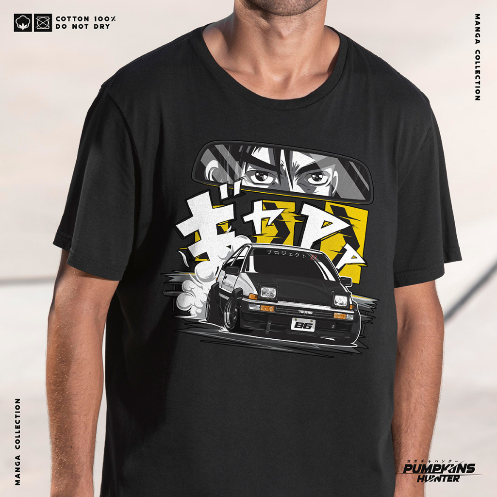 Pumpkinshunter | Toyota AE86 Initial D Car Round Neck T-Shirt | Shopee ...