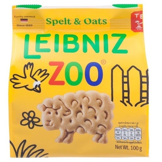 Leibniz zoo 4 Designs Original butter biscuits Cocoa Jungle Milk&Honey ...