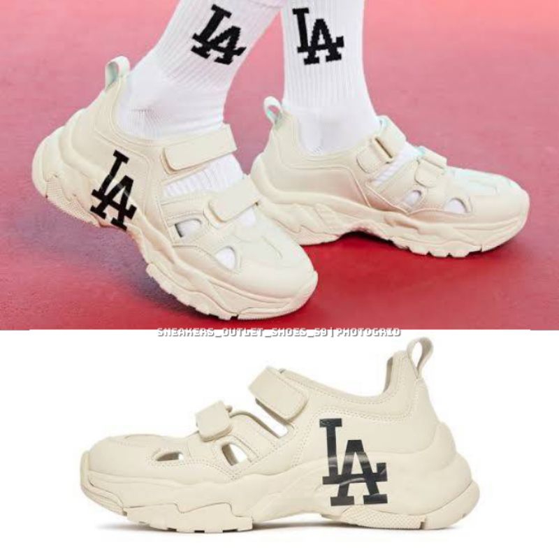 MLB Bigball Chunky Mask LA New Product Hand 1 | Shopee Philippines