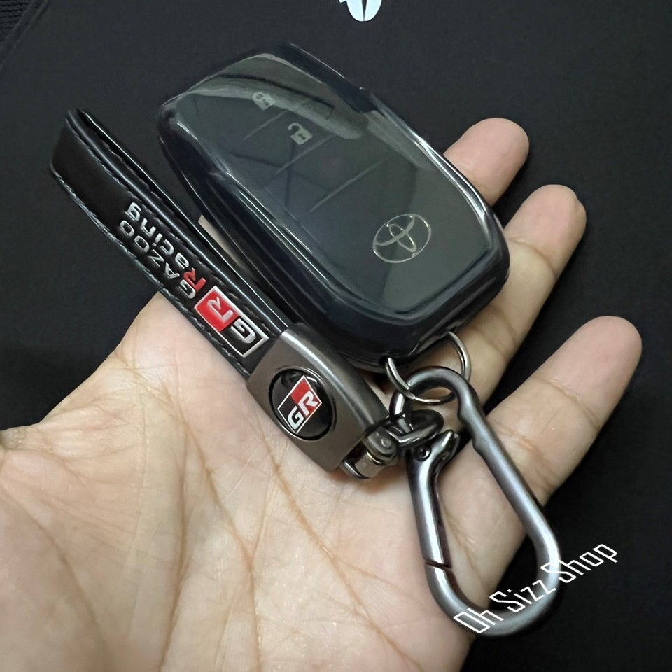 Clear Remote Control Case See Through Baht For Toyota Fortuner Leader ...