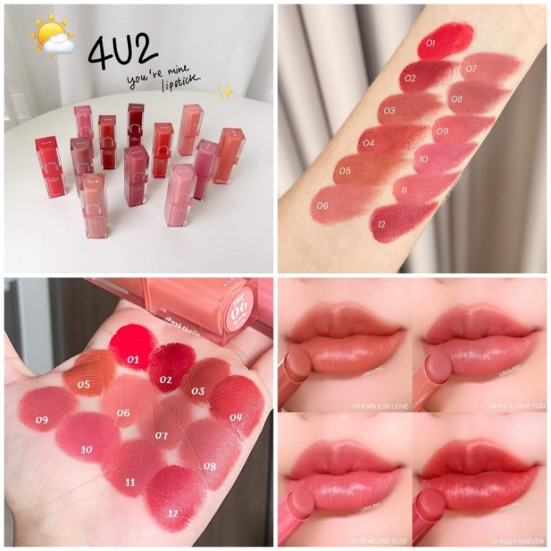 Lip 4U2 You're mine Is Best Seller For All Time. Soft Matte Texture ...