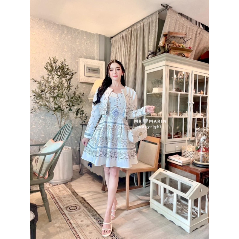 MR Thai Pattern Dress Set | Shopee Philippines