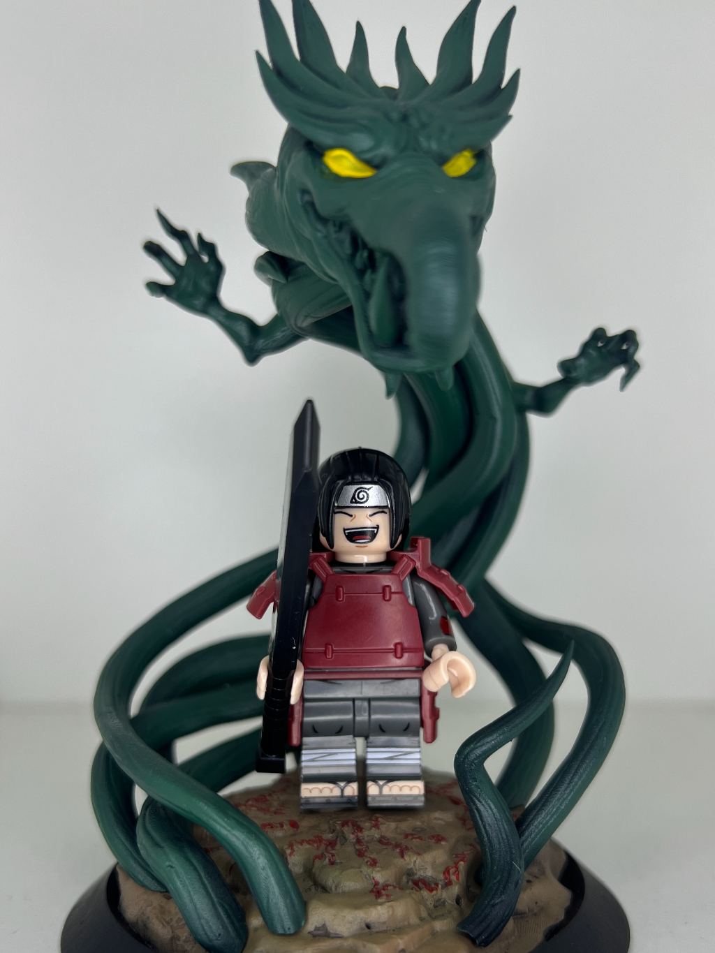 Naruto Lego Base Hashirama Senju Hokage Model 1 Add-Ons Extra Part ...