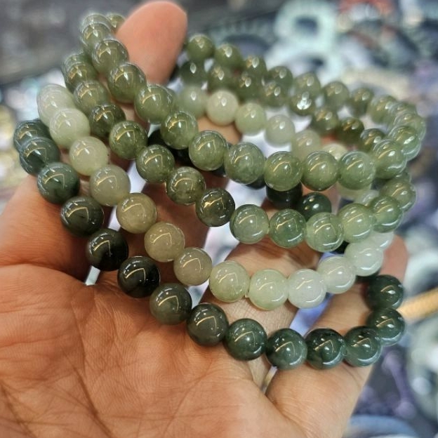 Special Selected Burmese Jade Cuff 8mm. | Shopee Philippines