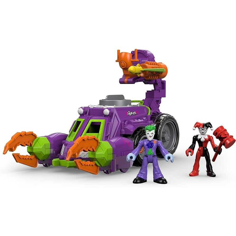 Imaginext DC Super Friends Streets of Gotham City The Joker & Harley ...