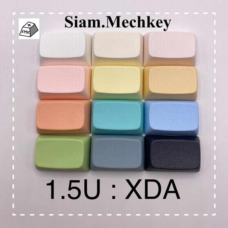 12 Colors 1.5U :XDA Profile Keycap Good Quality PBT Keycaps Empty ...