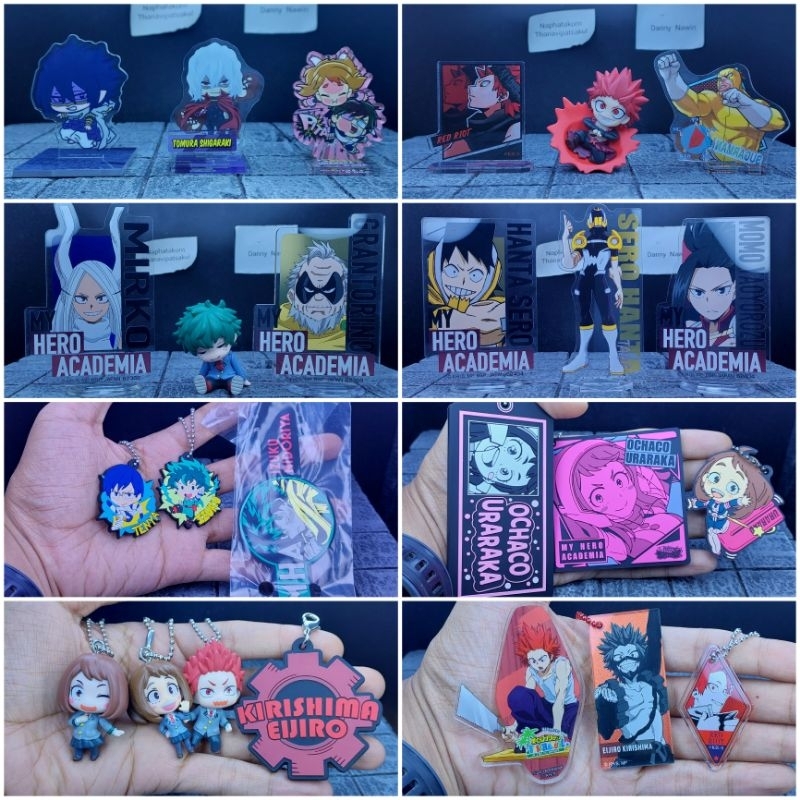 My Hero Academia figure model gachapon Gashapon Keychain | Shopee ...