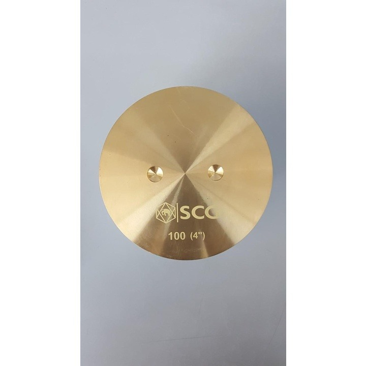 Clean Out Brass Cover 3"-4" SCG PVC Blue Colour | Shopee Philippines