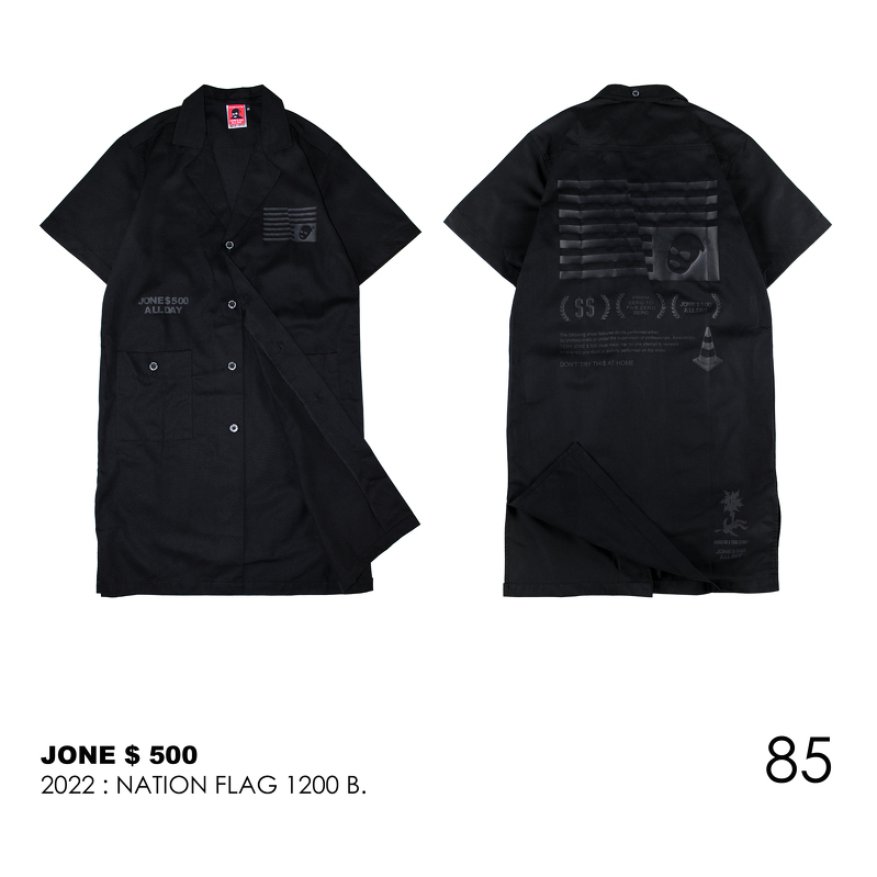 85-2022 : Jones 500 Ltd. :NATION FLAG (Black) | Shopee Philippines