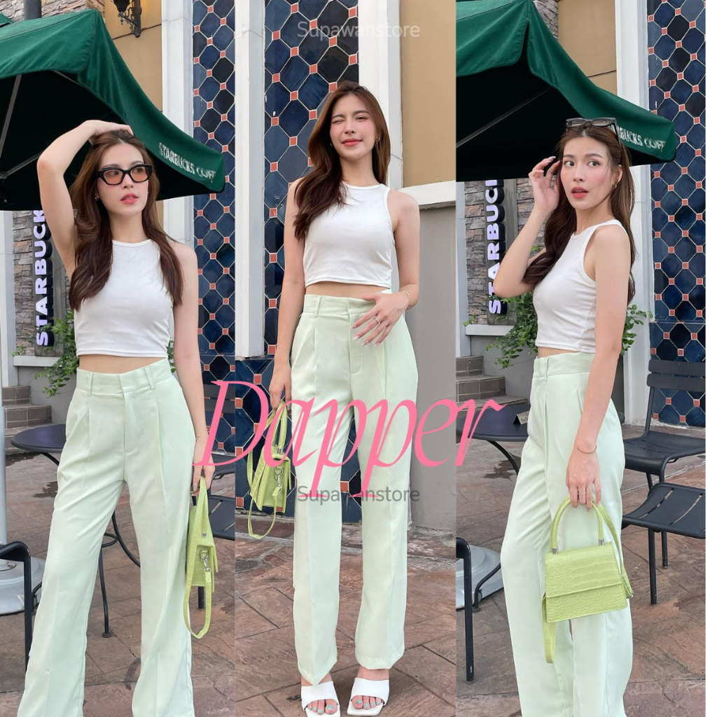 pants-Dapper pants * This Model Uses A Premium Fabric. | Shopee Philippines