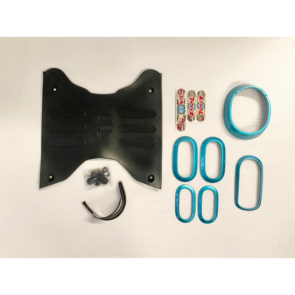 Fazzio Blue Body Parts Kit (Genuine Center) Yamaha | Shopee Philippines