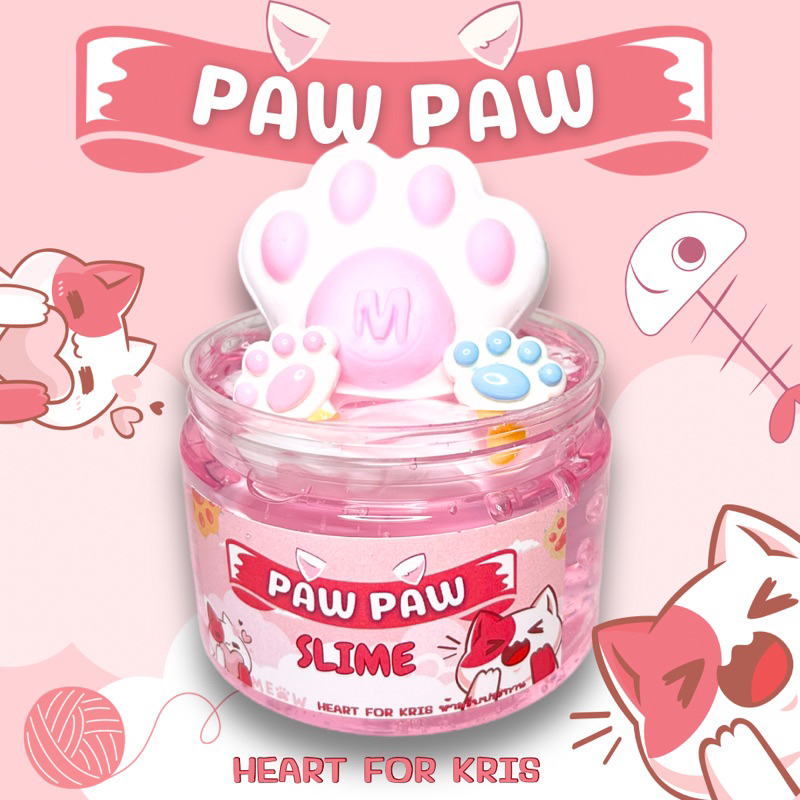 Paws slime PAW Clear Bass Lychee Scent | Shopee Philippines