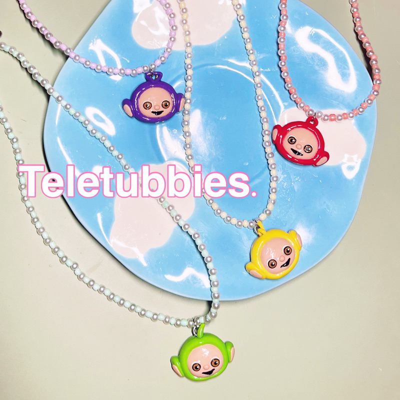 !!️Teletubbies Clay Necklace A Lot Of Friends The Gang Must Have To ...
