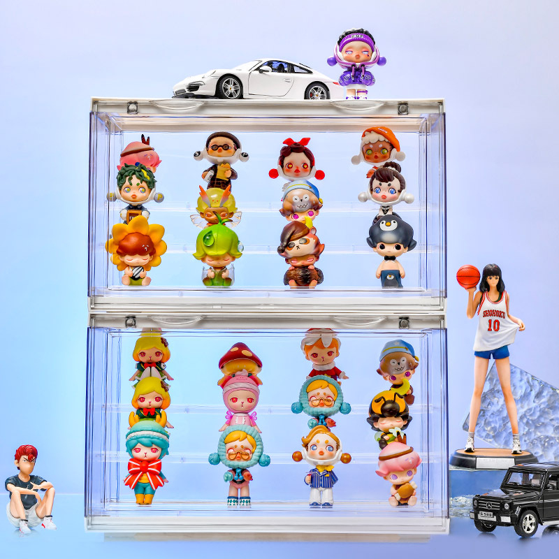 Clear Acrylic Doll Display Case Figure Box Model Bag Collectibles 3 Sizes Shopee Philippines