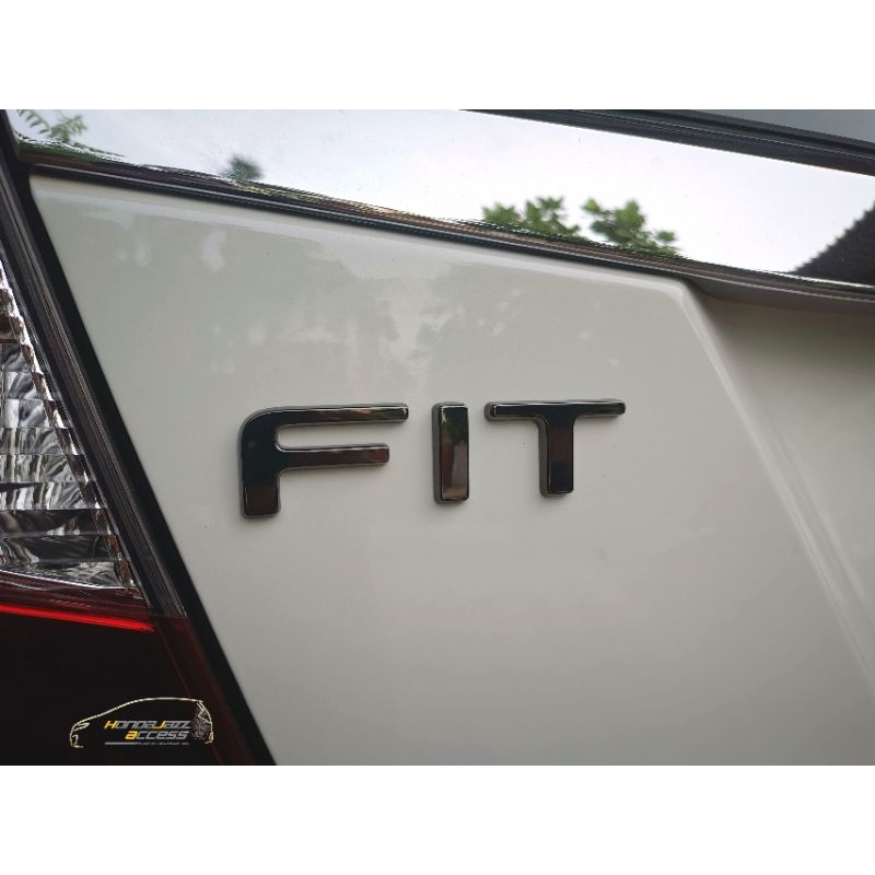 Logo FIT Original Hitam Honda access Japan | Shopee Philippines