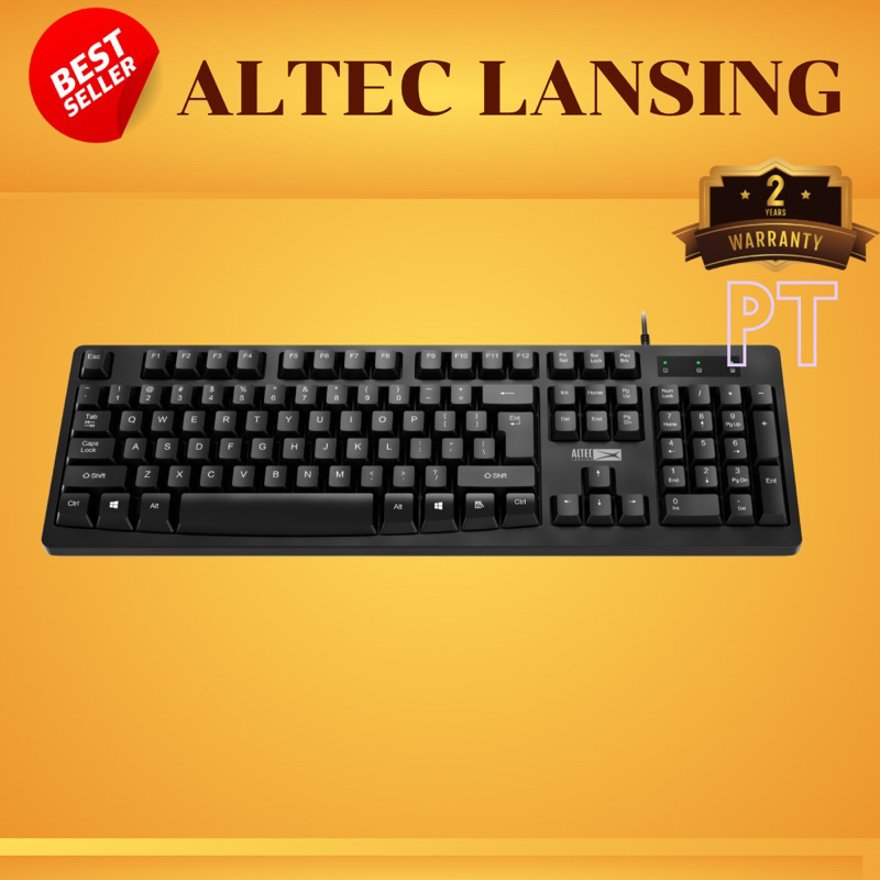 Wired Business Keyboard For AlTEC Lansing Office Model ALBK6214 ...