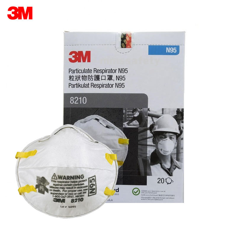 Lot-Pm2.5 Dust Mask (20pcs/Pack) 3M 8210 N95 (No BOX) | Shopee Philippines
