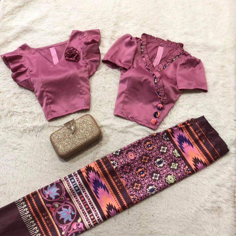 set 3 Point Of Thai Girl Kidney Dress Big National Costume Finished ...