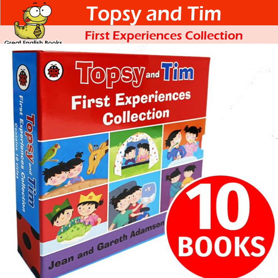 Original* Topsy and Tim English Story Book-First Experiences Collection ...