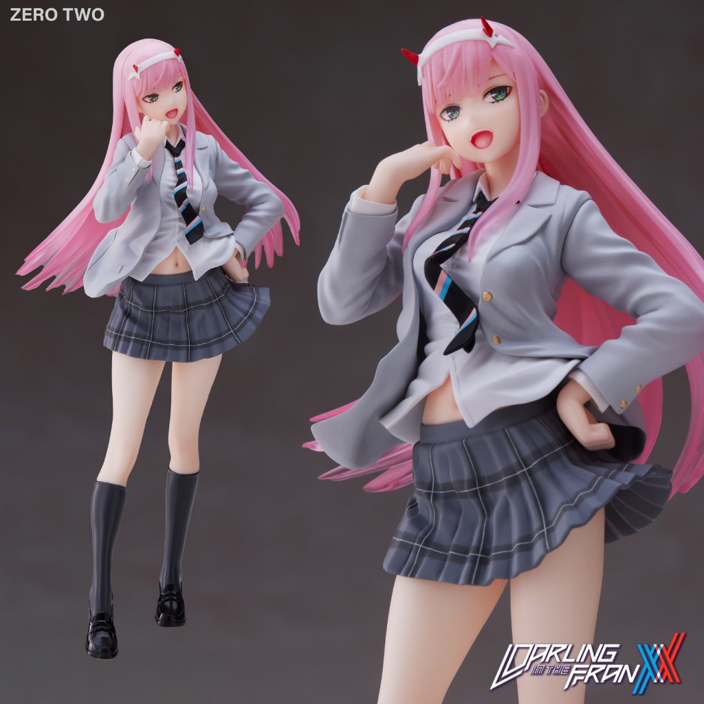 Figure Darling in the Franxx in the Frank Mechanical War Code 002 Zero Two True High School ...