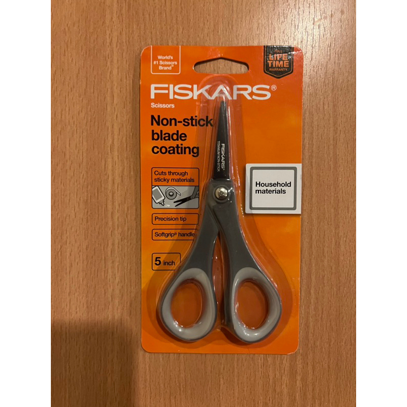 Fiskars Titanium Non-Stick Scissors 5color Various Colorways (New ...