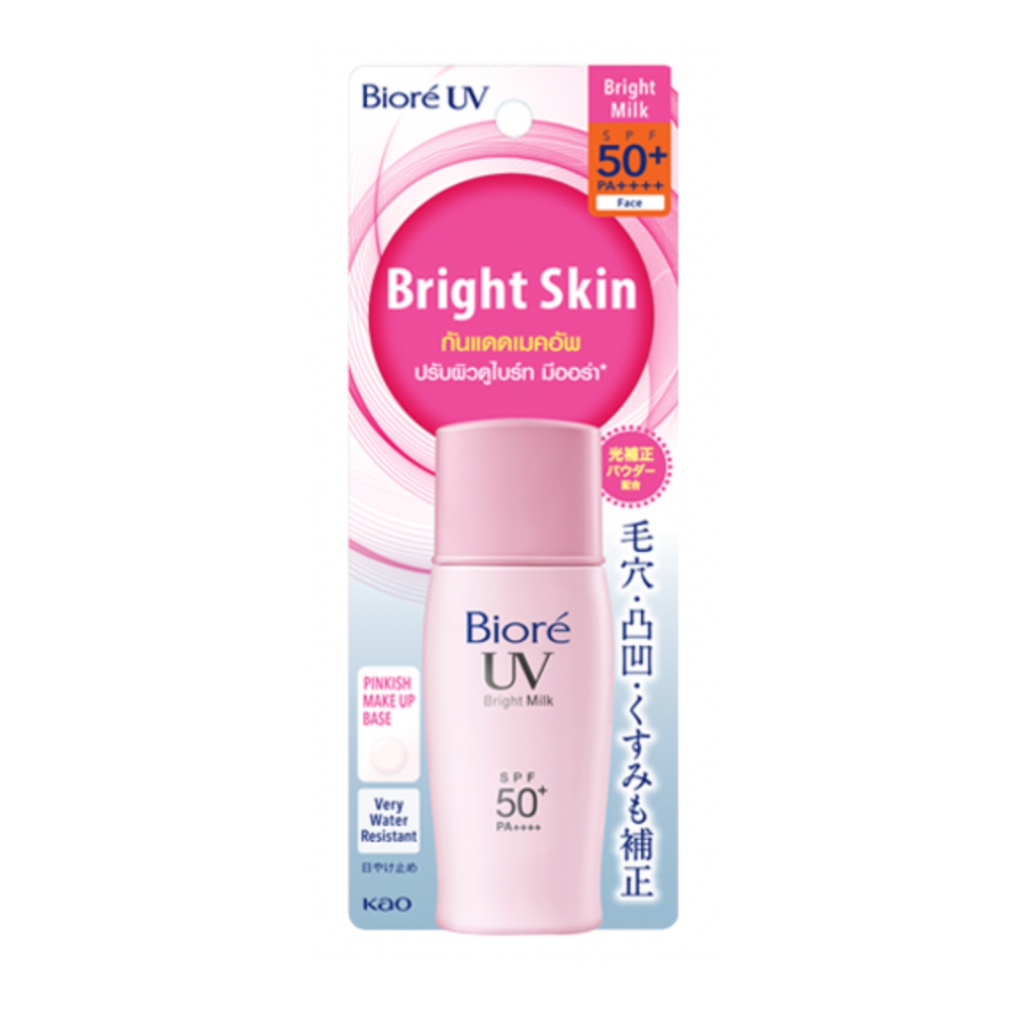 Biore Uv Bright Milk Spf 50+ Pa ++++ 30 Ml. | Shopee Philippines