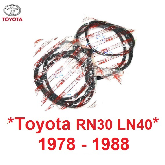 2nd Model Door Rubber TOYOTA HILUX 1978-1988 LN30 LN40 RN30 RN46 20R ...