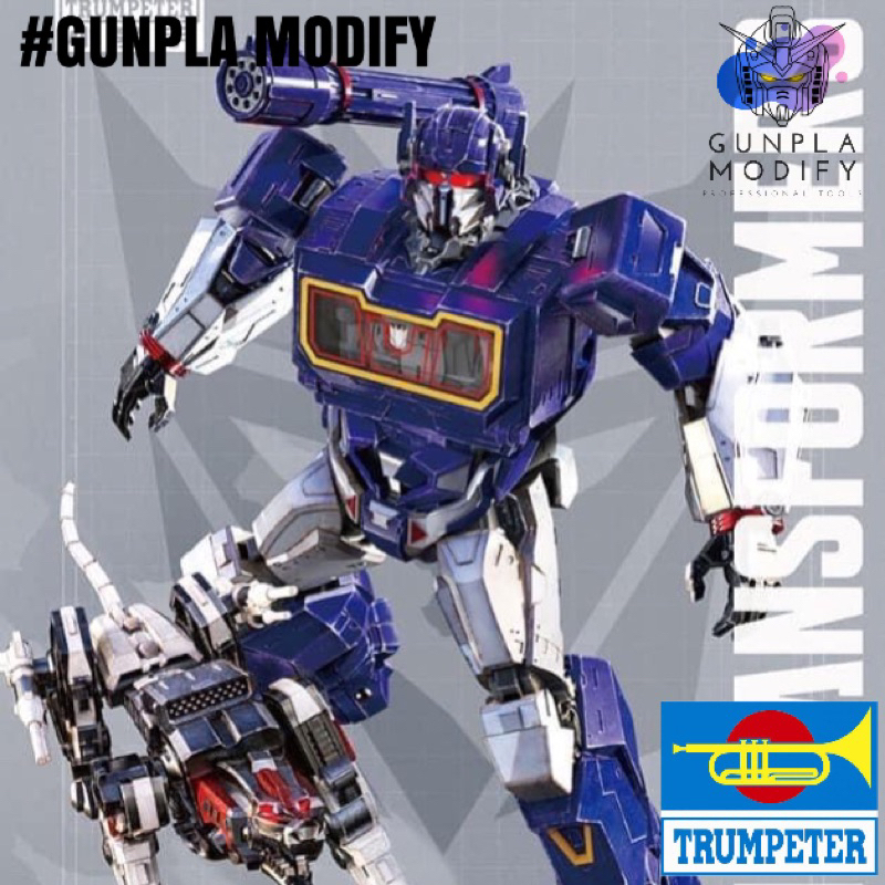 TRUMPETERS Assembly Model TRANSFORMERS SOUNDWAVE & RAVAGE SK05 | Shopee ...