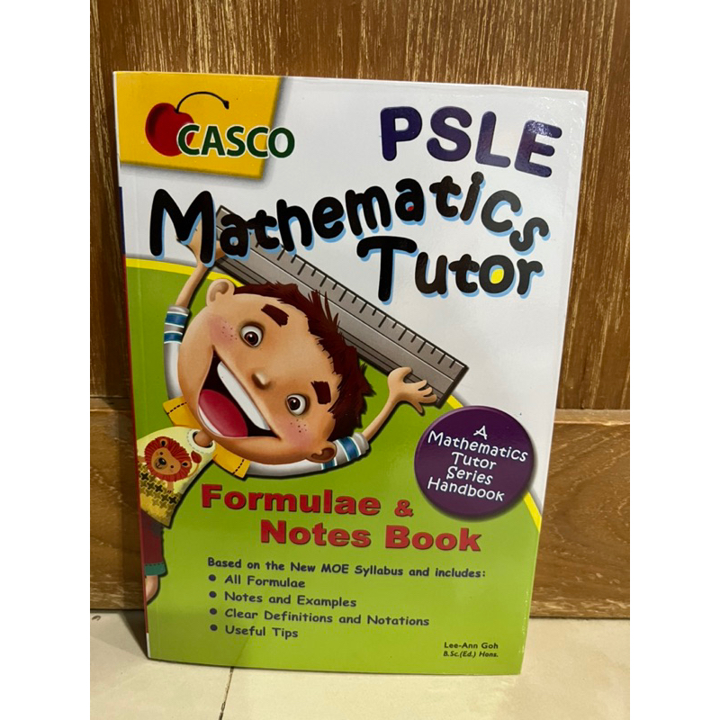 PSLE Mathematics Tutor Formular & Notes Book | Shopee Philippines