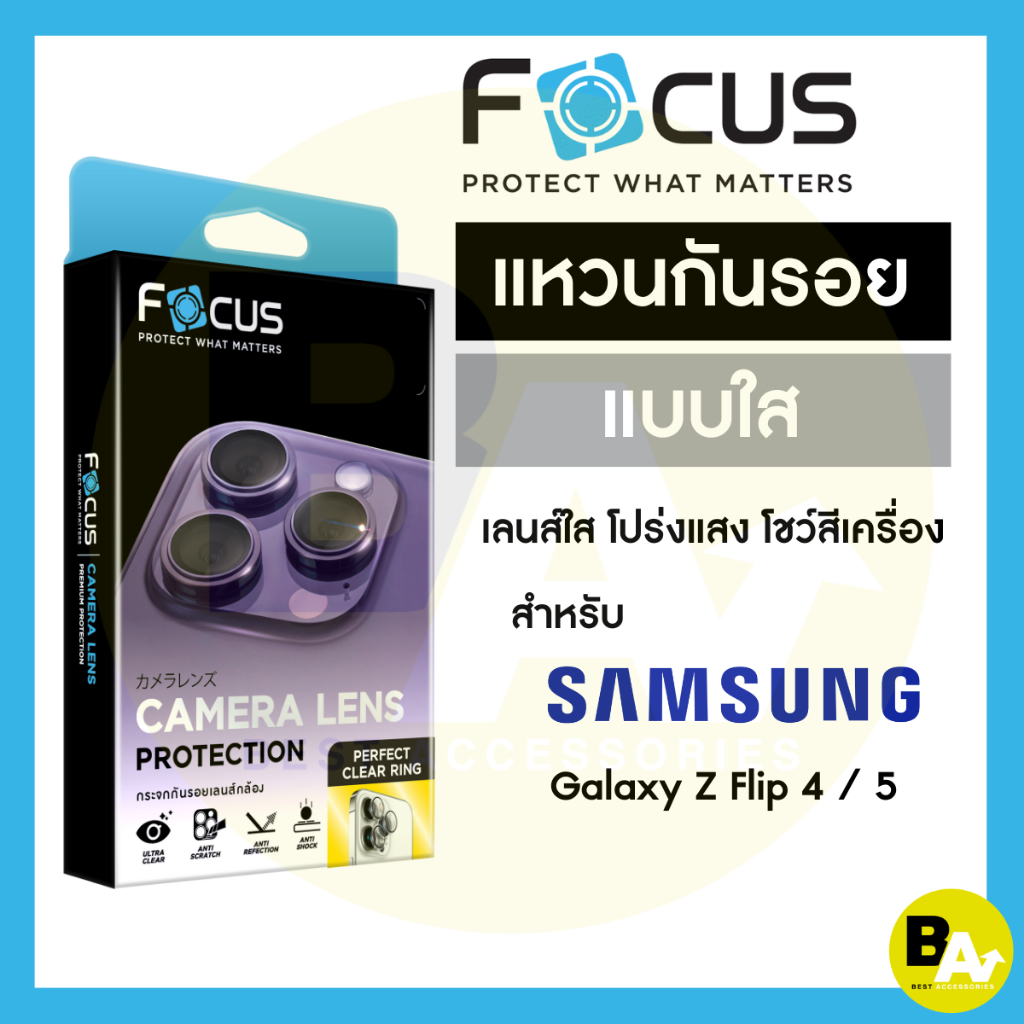 Focus Perfect Clear Ring Transparent Translucent Camera Lens Protector ...