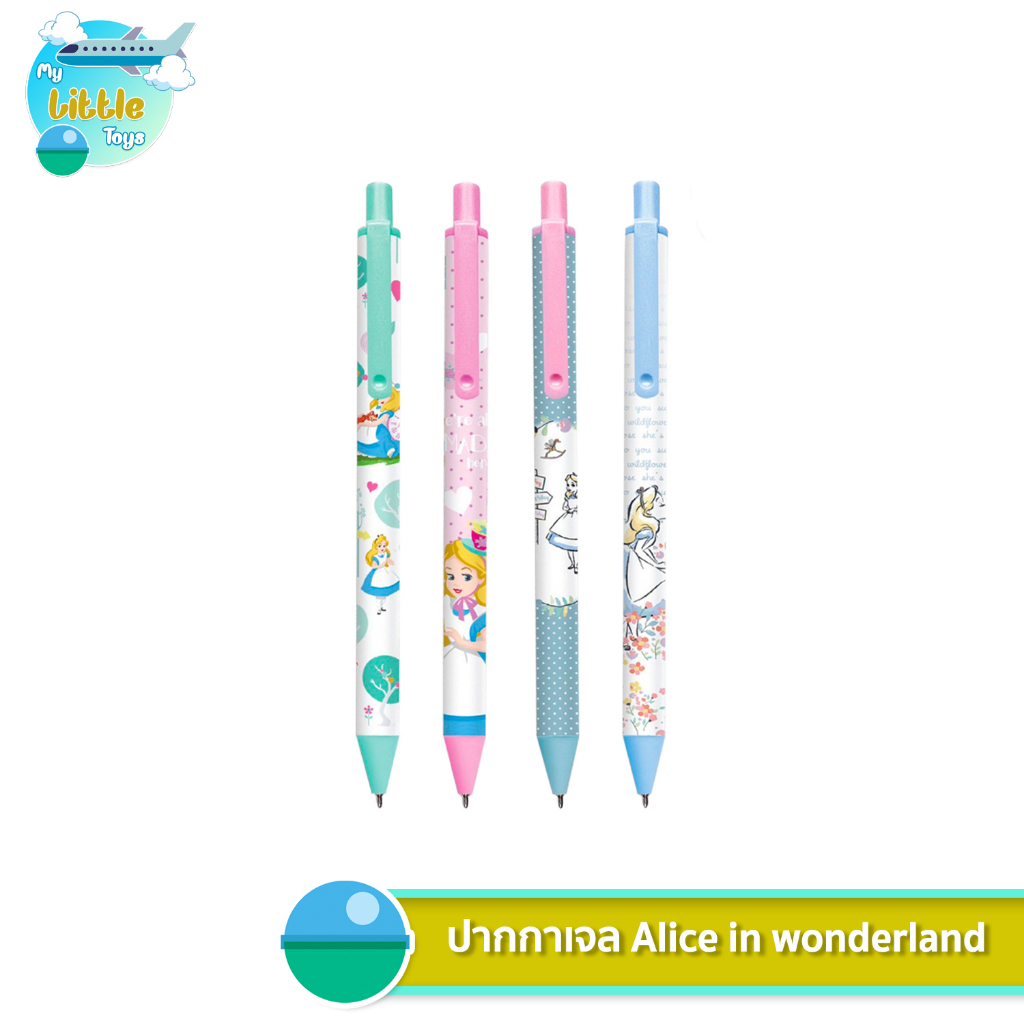 Princess Disney Gel Pen Alice in Wonderland Model Genuine License Size ...