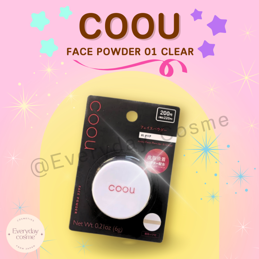 COOU Face Powder Translucent Loose Imported From Daiso Japan | Shopee ...