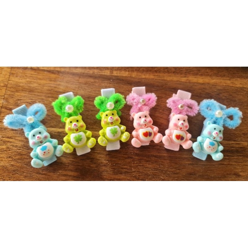 Care Bear Hair Clips Are Beautiful Very Cute. | Shopee Philippines
