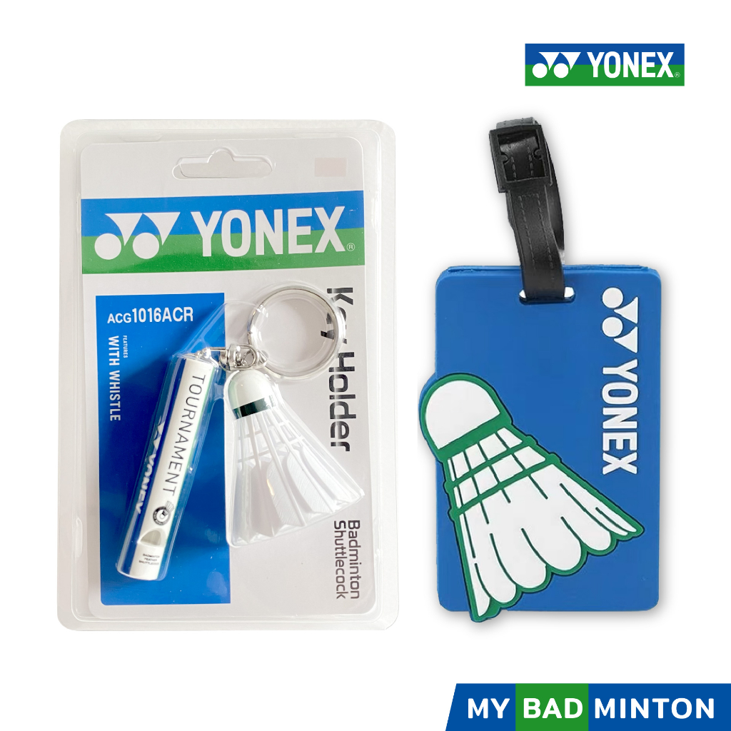 YONEX Keychain Cool Badminton Bag Charm Ball Whistle Card | Shopee ...