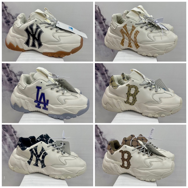 MLB Korea Yankees Bigball Chunky Sneakers | Shopee Philippines