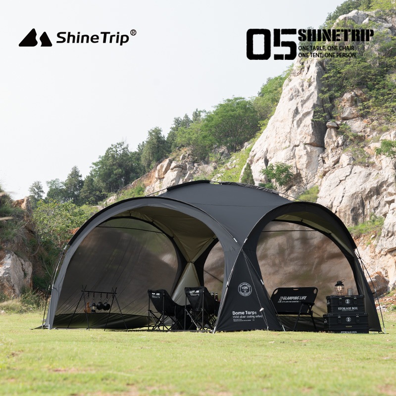 ShineTrip Dome Canopy Oxford 150D Model a470 Tent Tarp With Accessories ...