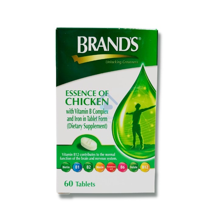 BRAND'S Essence of Chicken with Vitamin B Complex and Iron 60 Tablets ...