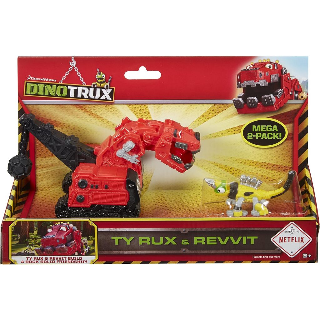 Dinotrux Ty Rux & Revvit Character Characters Pack Of 2 | Shopee ...
