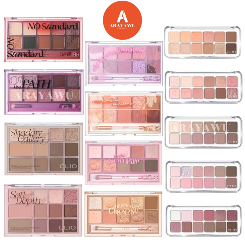 Authentic/Clio Pro Eye Palette Eyeshadow | Shopee Philippines
