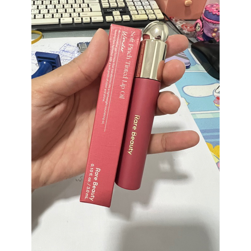 Rare beauty Authentic Color wonder lip oil New In Beautiful And Very Long Lasting | Shopee ...
